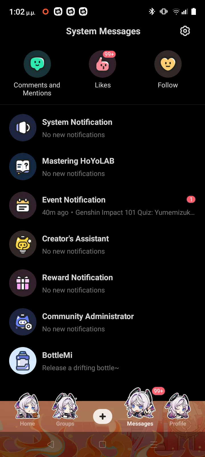 i came back from school and my notifications were.. ABT TO EXPLODE DUDE! TYSM GUYS! Genshin ...