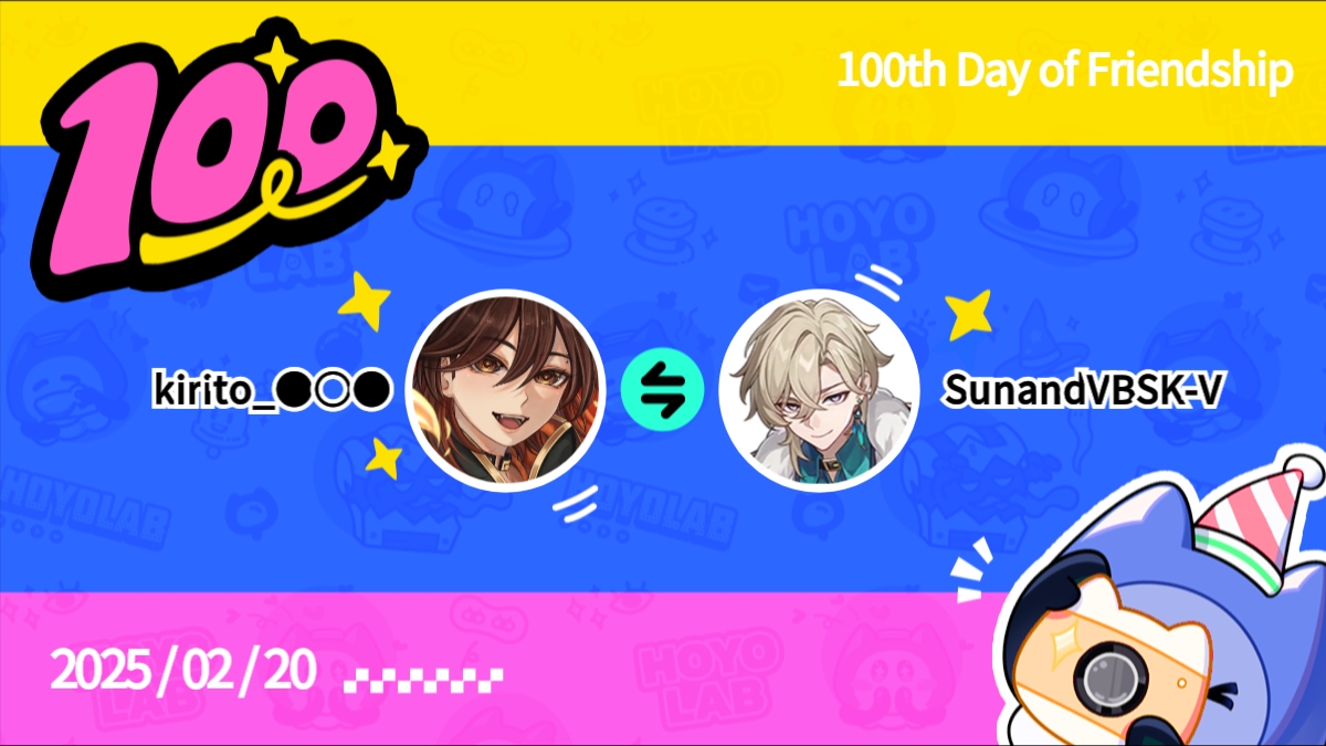 FRIENDSSSS | HoYoLAB