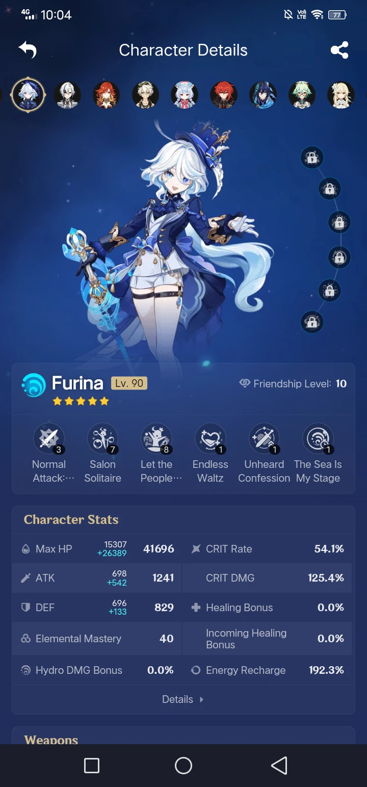 furina build Genshin Impact | HoYoLAB