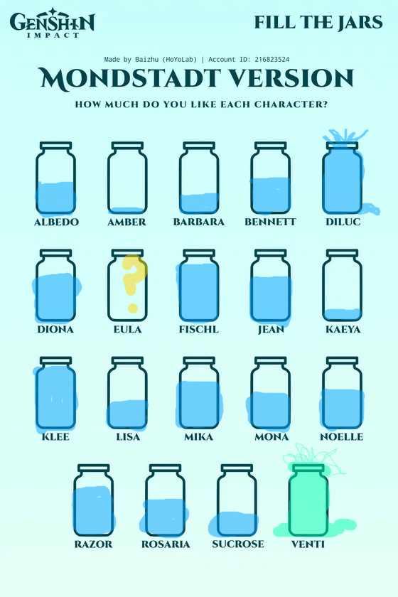 Fill the Jars Genshin Impact | HoYoLAB