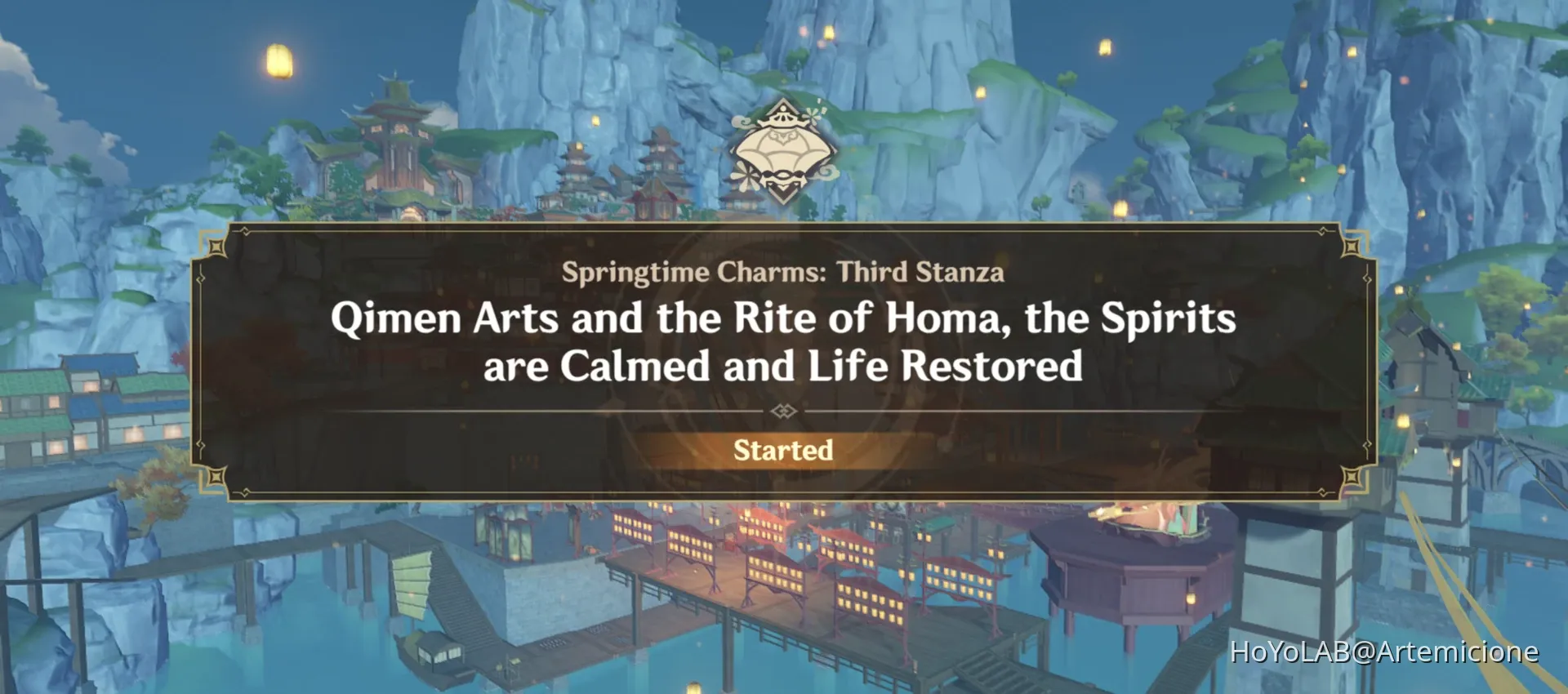 Springtime Charms: Third Stanza (Part 1 of 3) Genshin Impact | HoYoLAB