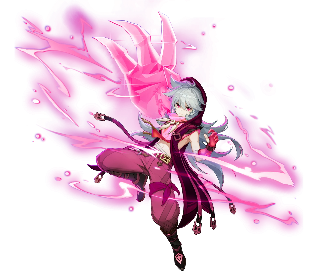 Day 12 of making every character pink in the order that I obtained them ...