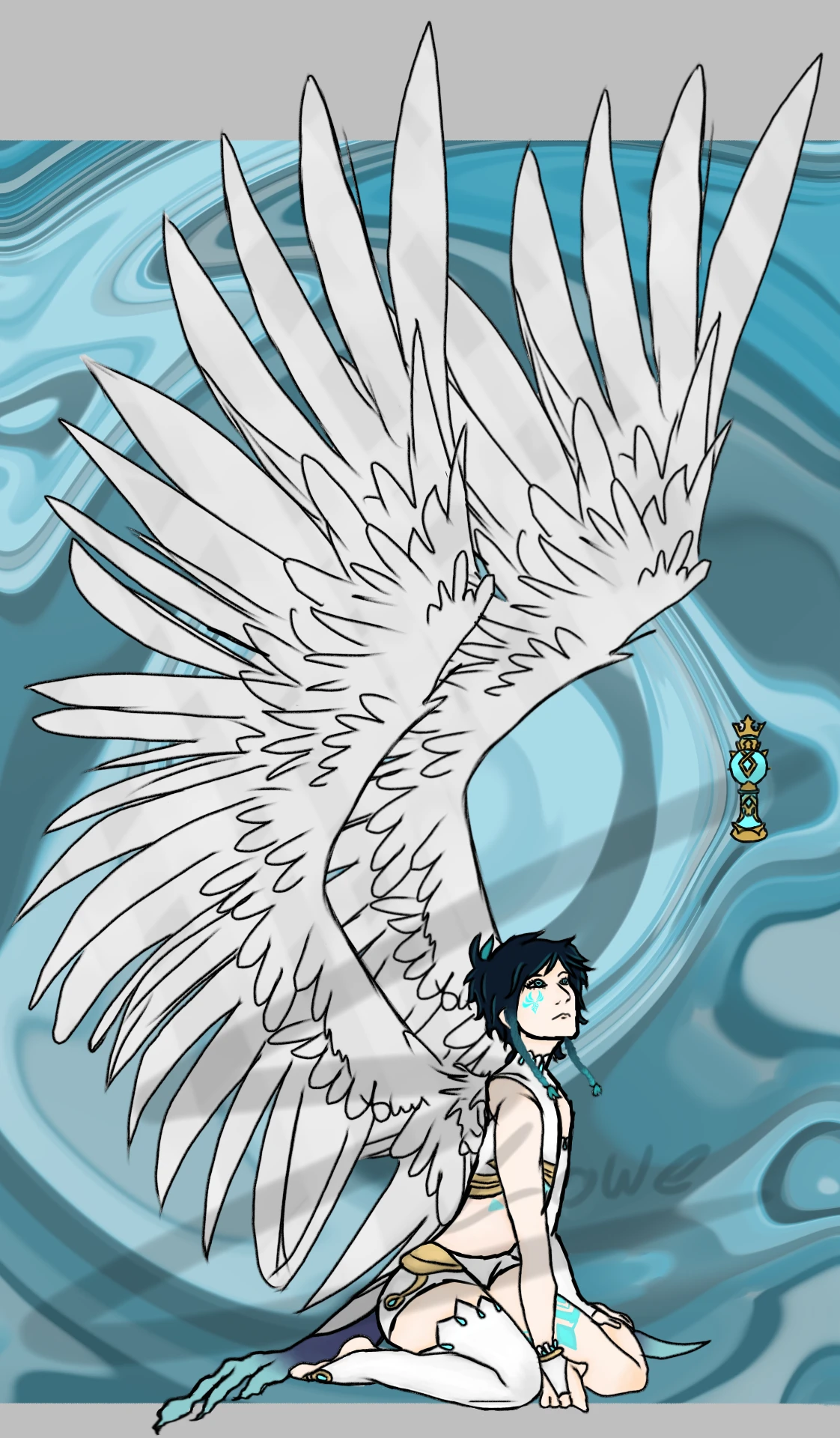 Venti archon fan art Genshin Impact | HoYoLAB