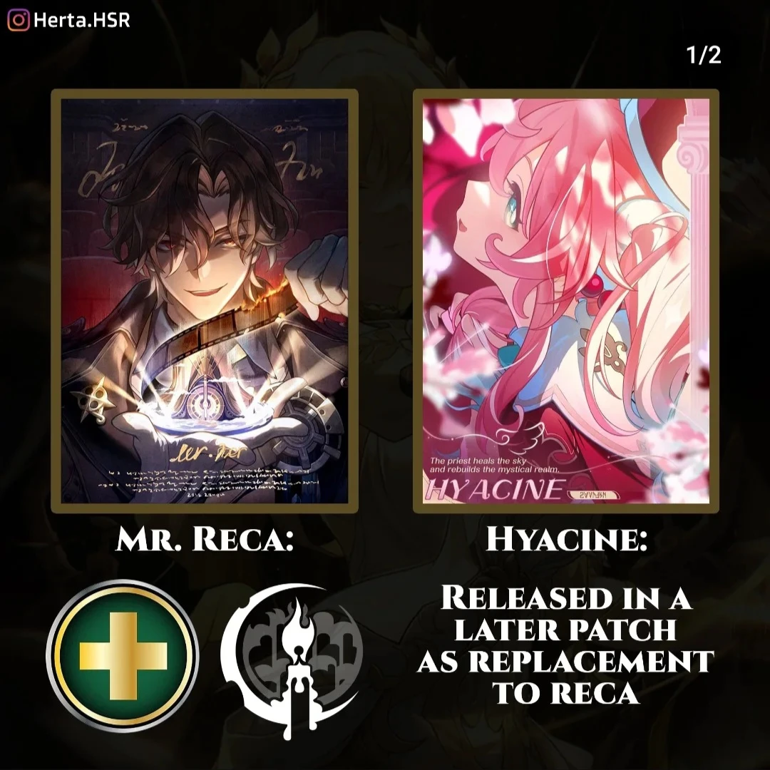 If mr reca is becoming playable in the future, I want him to be the ...