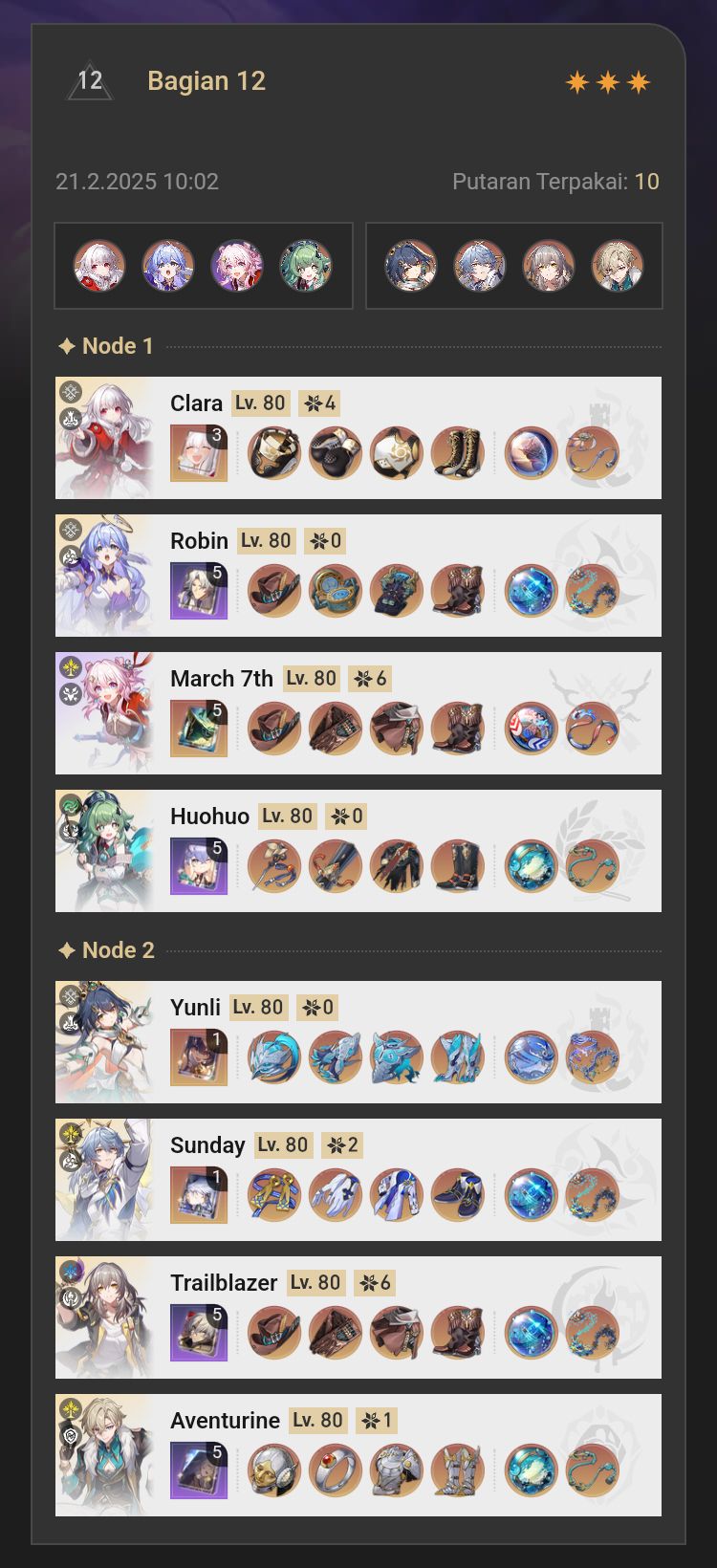 Counter & Counter Honkai: Star Rail | HoYoLAB