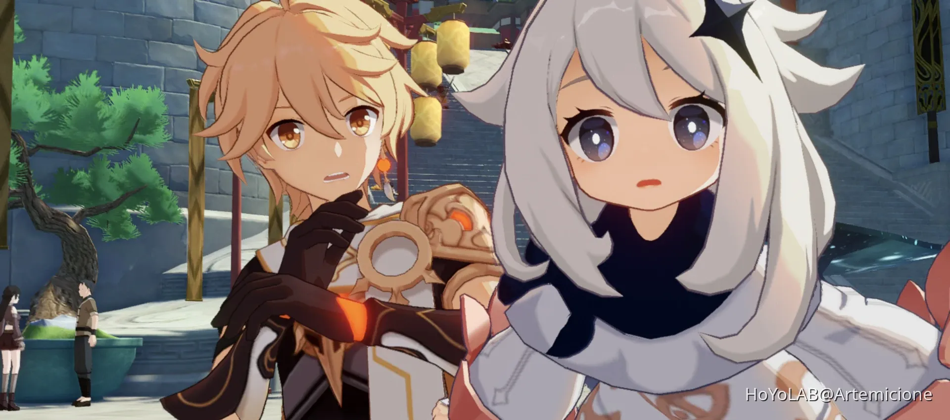 Springtime Charms: Aether & Lumine Parallels (Part 2 of 2) Genshin ...