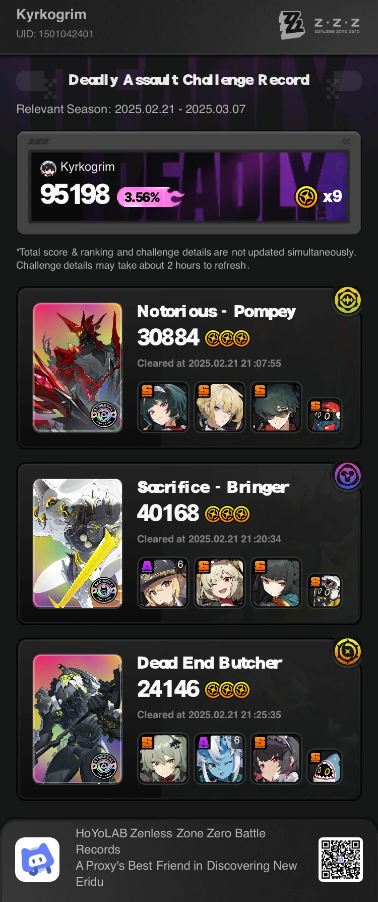 Evelyn on Deadly Assault… part two I guess Zenless Zone Zero | HoYoLAB