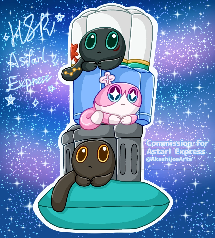 Honkai Star Rail Astarl Express Trio Cat Cakes. Honkai: Star Rail | HoYoLAB