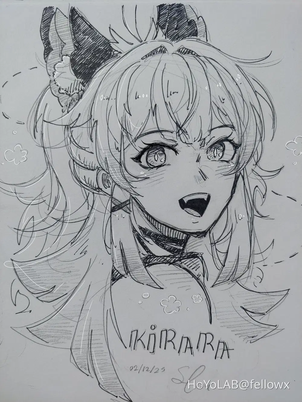 kirara coloring pages