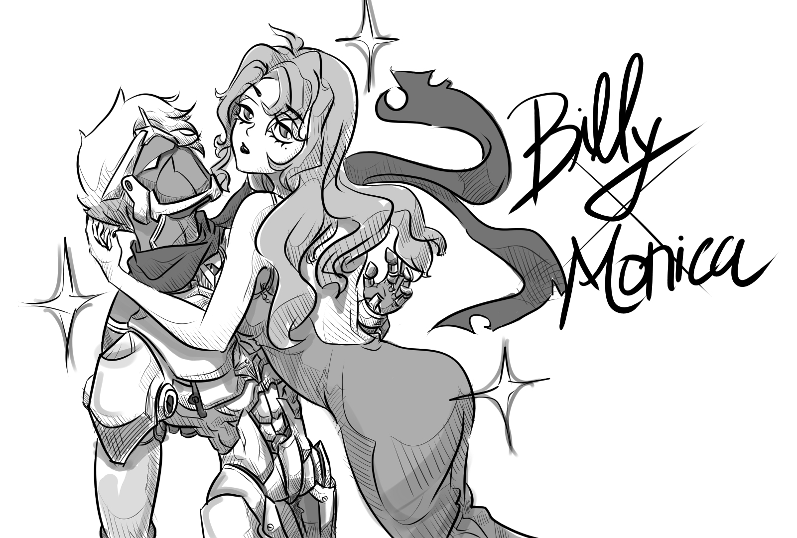 Billy "The Starlight" Kid x Monica Zenless Zone Zero | HoYoLAB