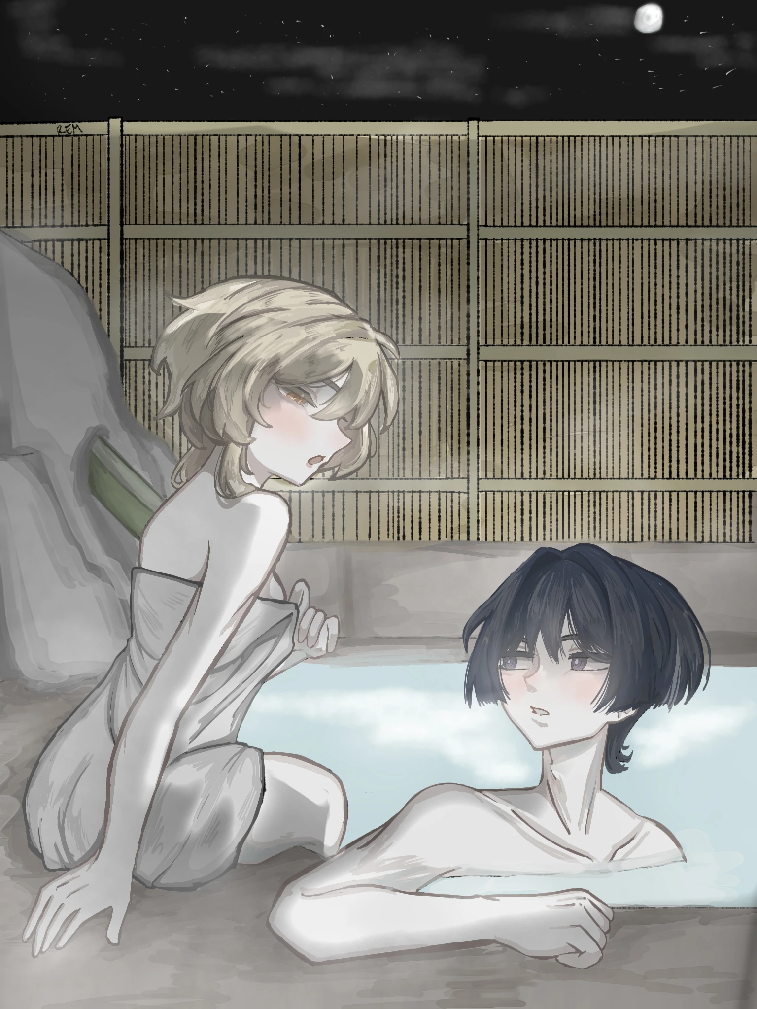 Midnight Bath Genshin Impact | HoYoLAB