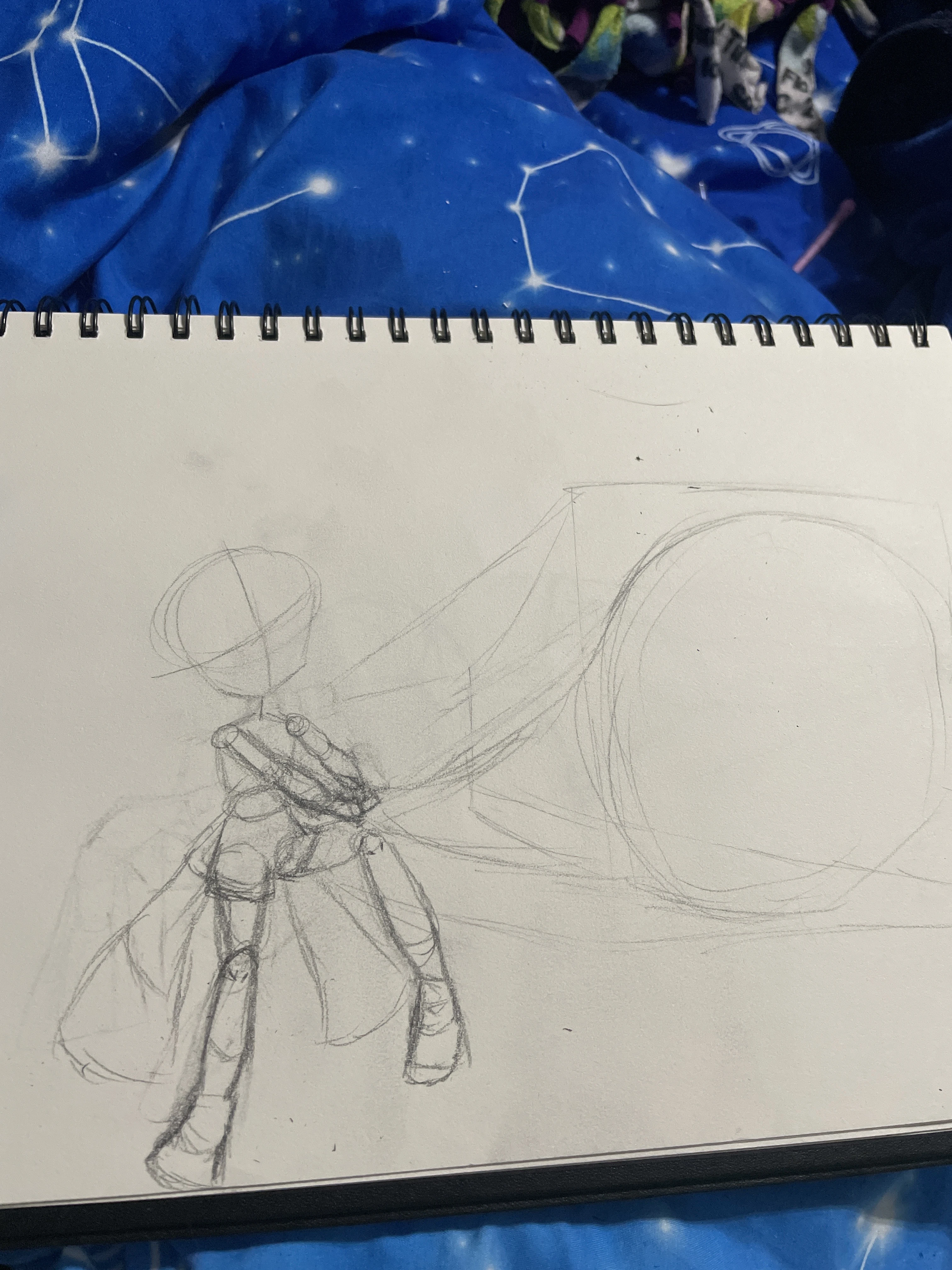 Hu Tao drawing progress Genshin Impact | HoYoLAB
