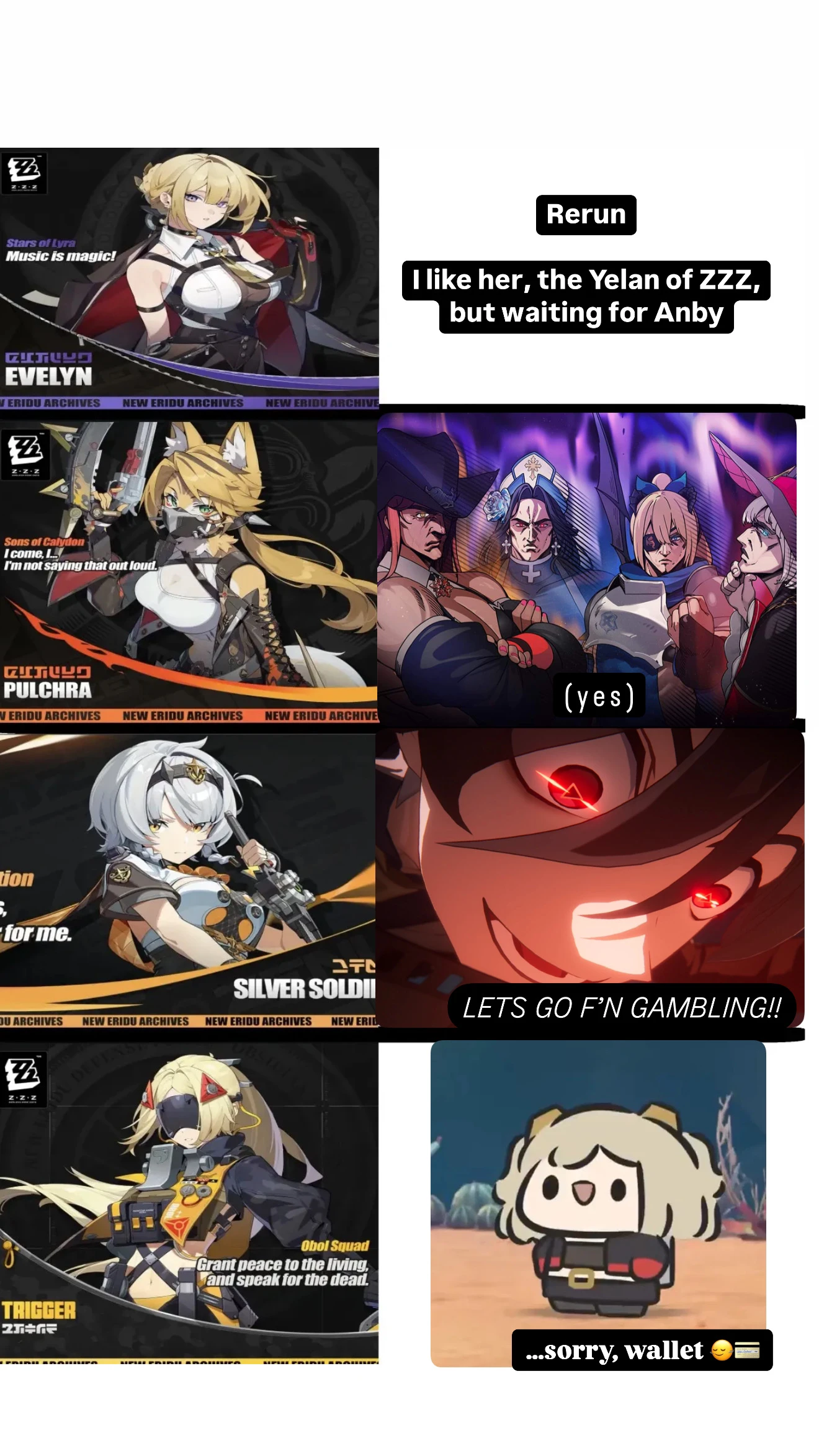 Pull plans for 1.6 (ZZZ) Zenless Zone Zero | HoYoLAB