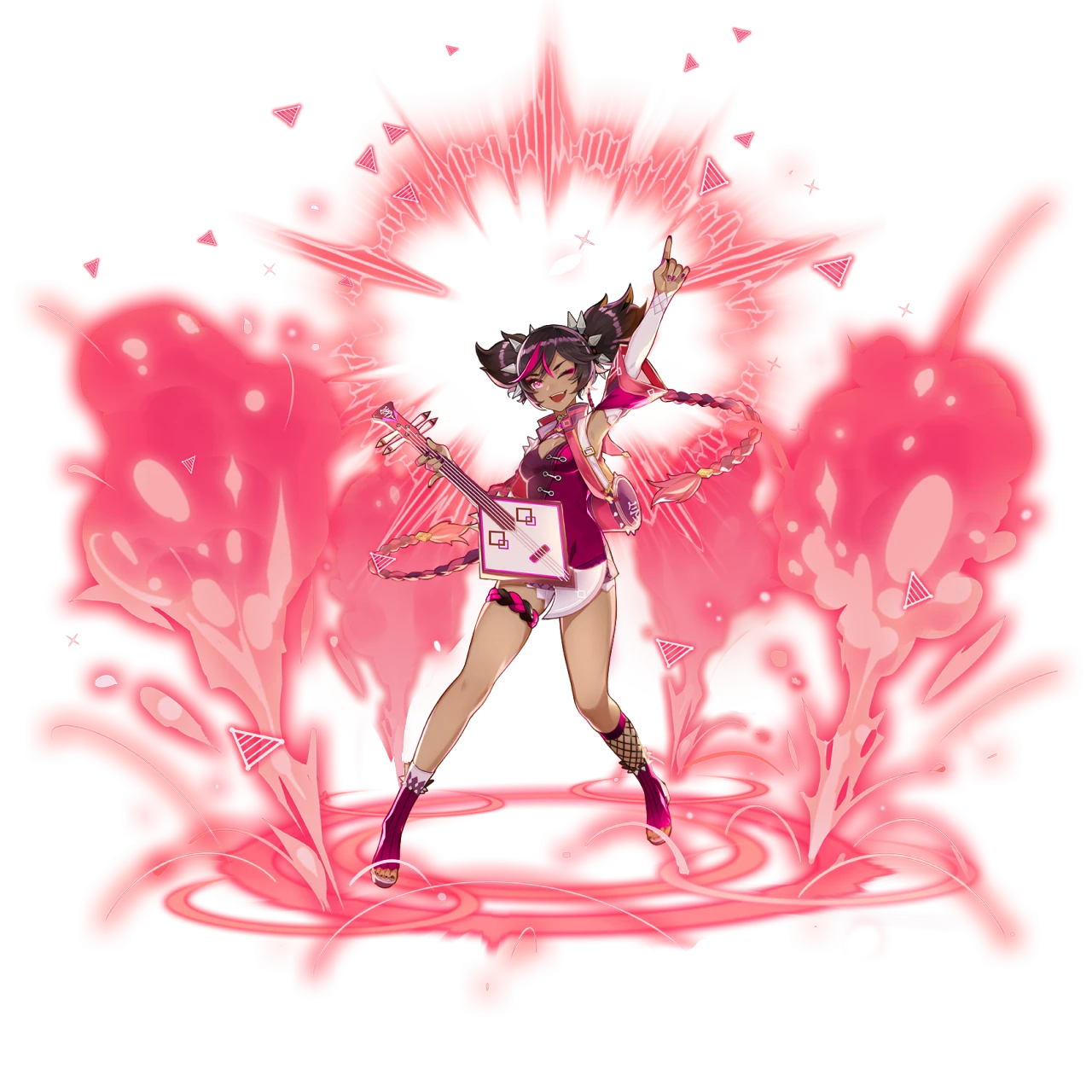 Day 13 of making every character pink in the order that I obtained them ...