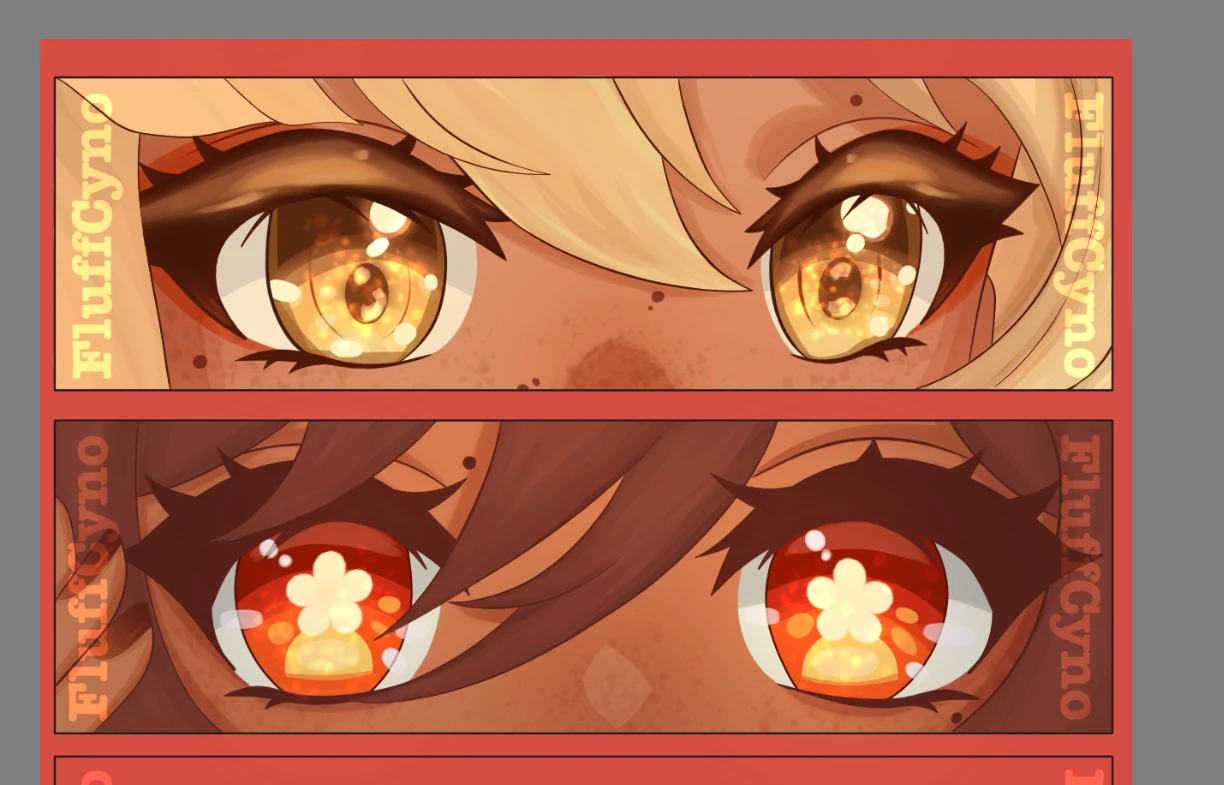 Pyro Eyes Preview (Now posted) Genshin Impact | HoYoLAB