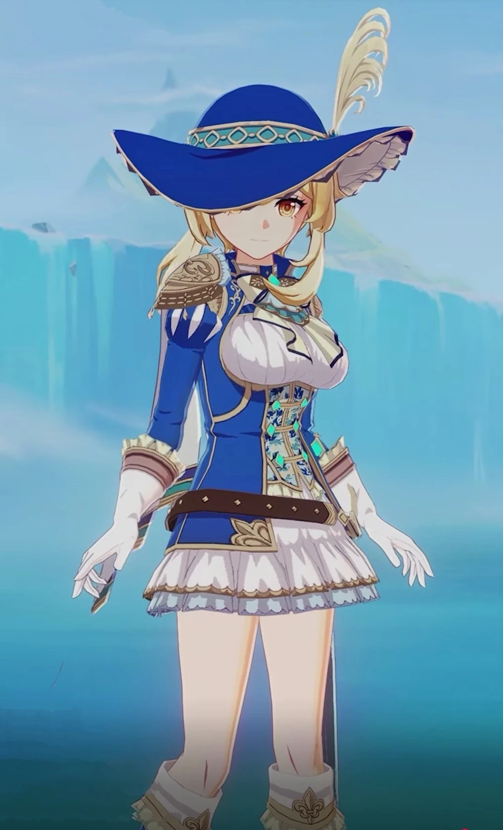 Lumine, Mualani, Ei, Elan, Ganyu, Furina and Rosaria with Arlecchino ...