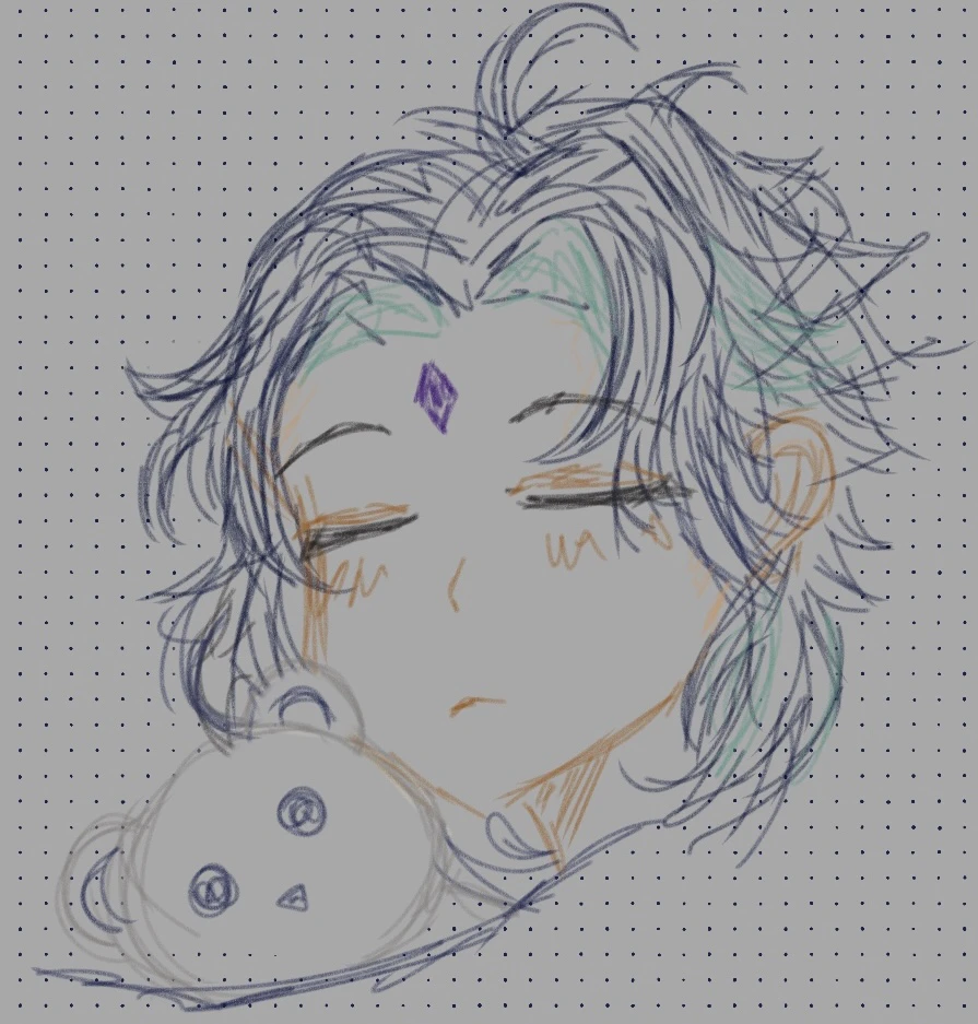 Drawing with my finger for no reason at all Genshin Impact | HoYoLAB