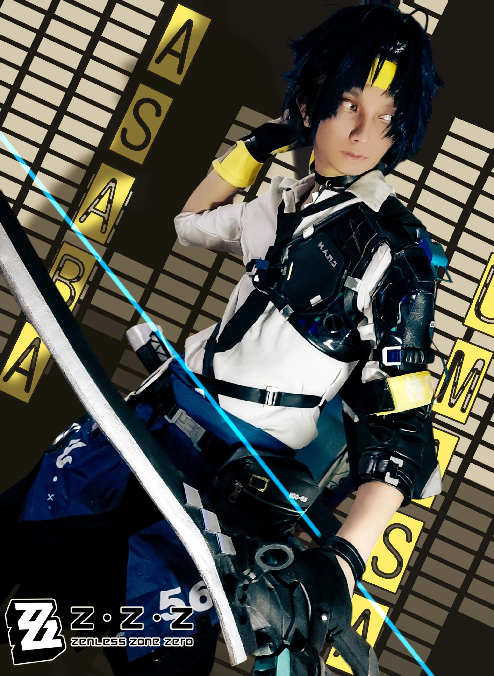 Asaba Harumasa Cosplay Zenless Zone Zero | HoYoLAB