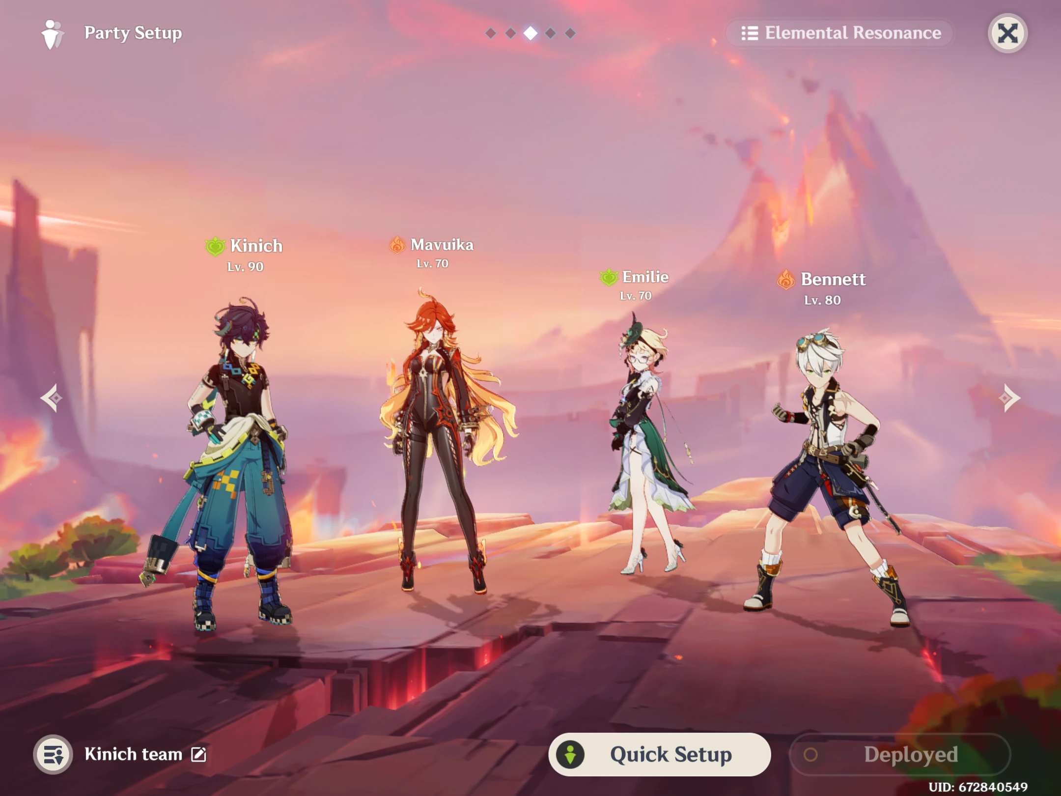 My kinich’s team builds Genshin Impact | HoYoLAB