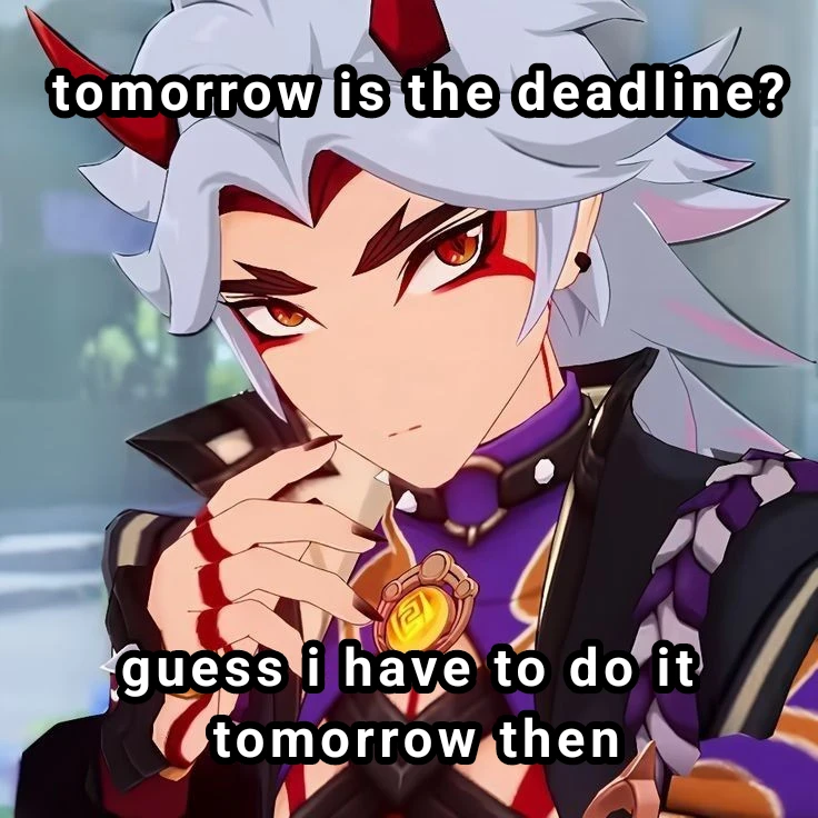 Itto memes because i have free will Genshin Impact | HoYoLAB