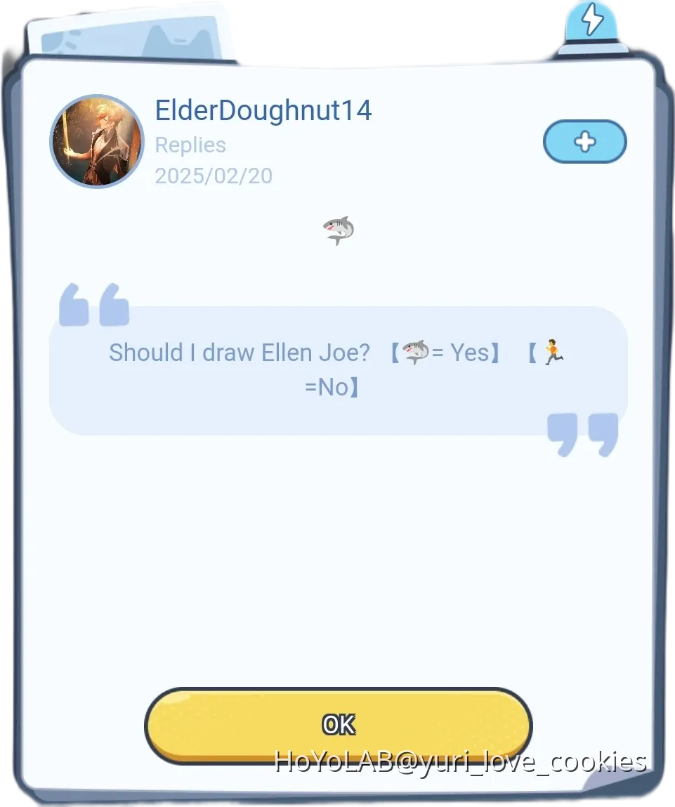 【BOTTLE MI DRAW!】 Ellen Joe 🦈 inside a shark 🦈! Zenless Zone Zero | HoYoLAB