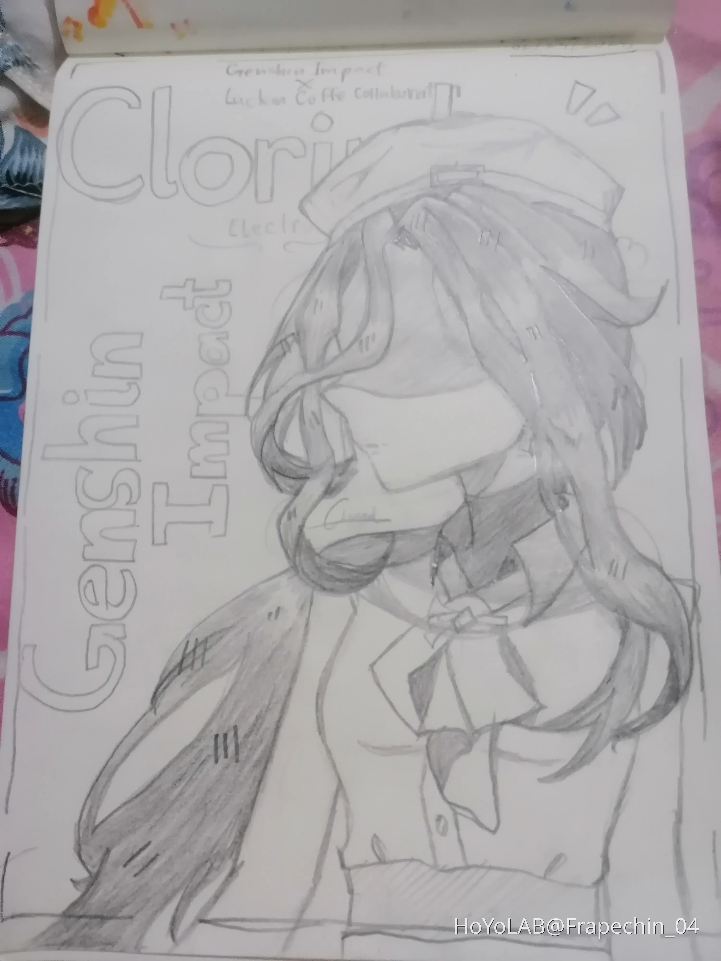 I draw clorinde 😍😍 Genshin Impact | HoYoLAB