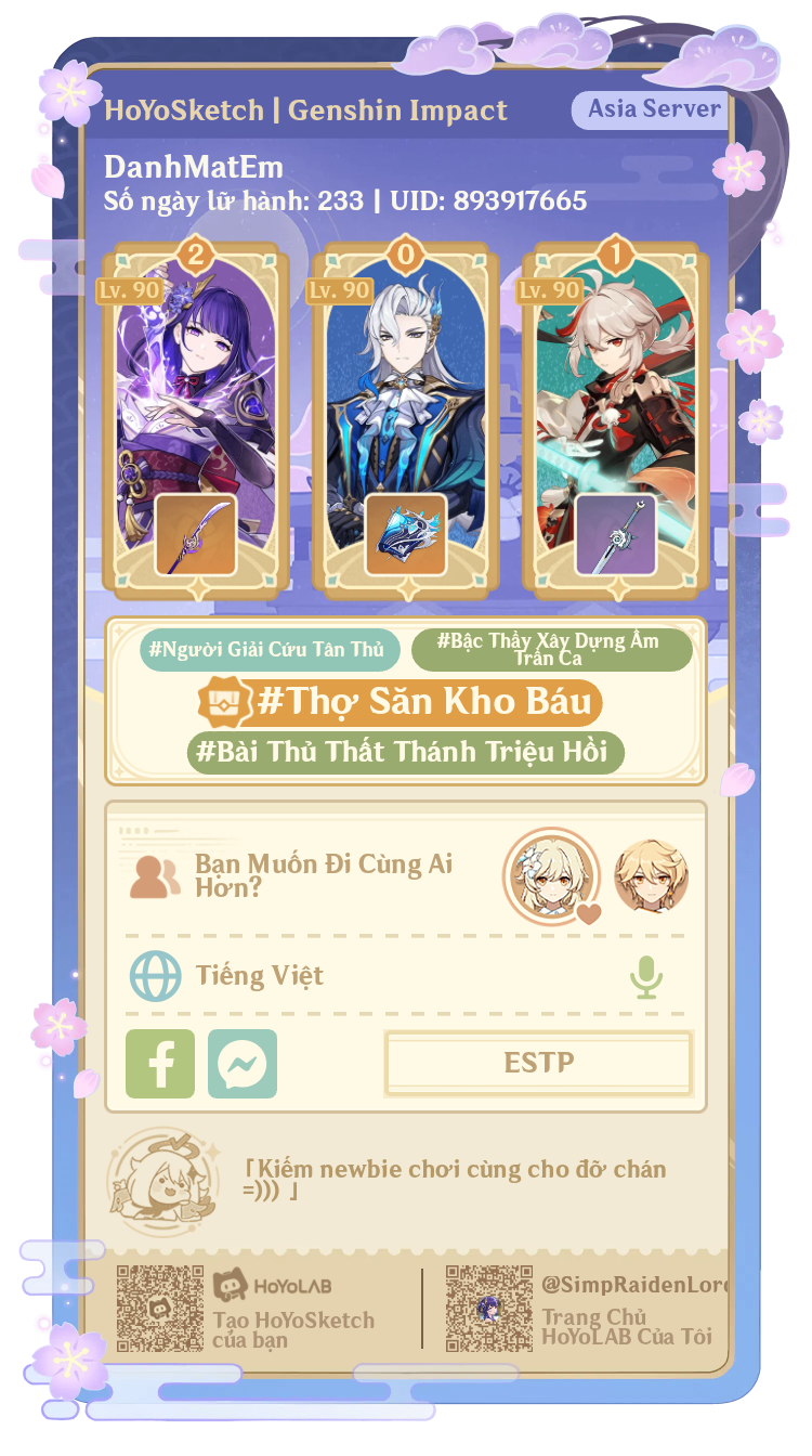 Tìm newbie kb chs cùng =)) Genshin Impact | HoYoLAB