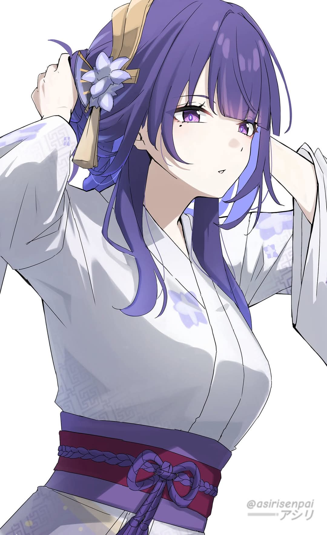 Raiden Shogun By asirisenpai https://x.com/asirisenpai/status/1892413143650865522?t ...