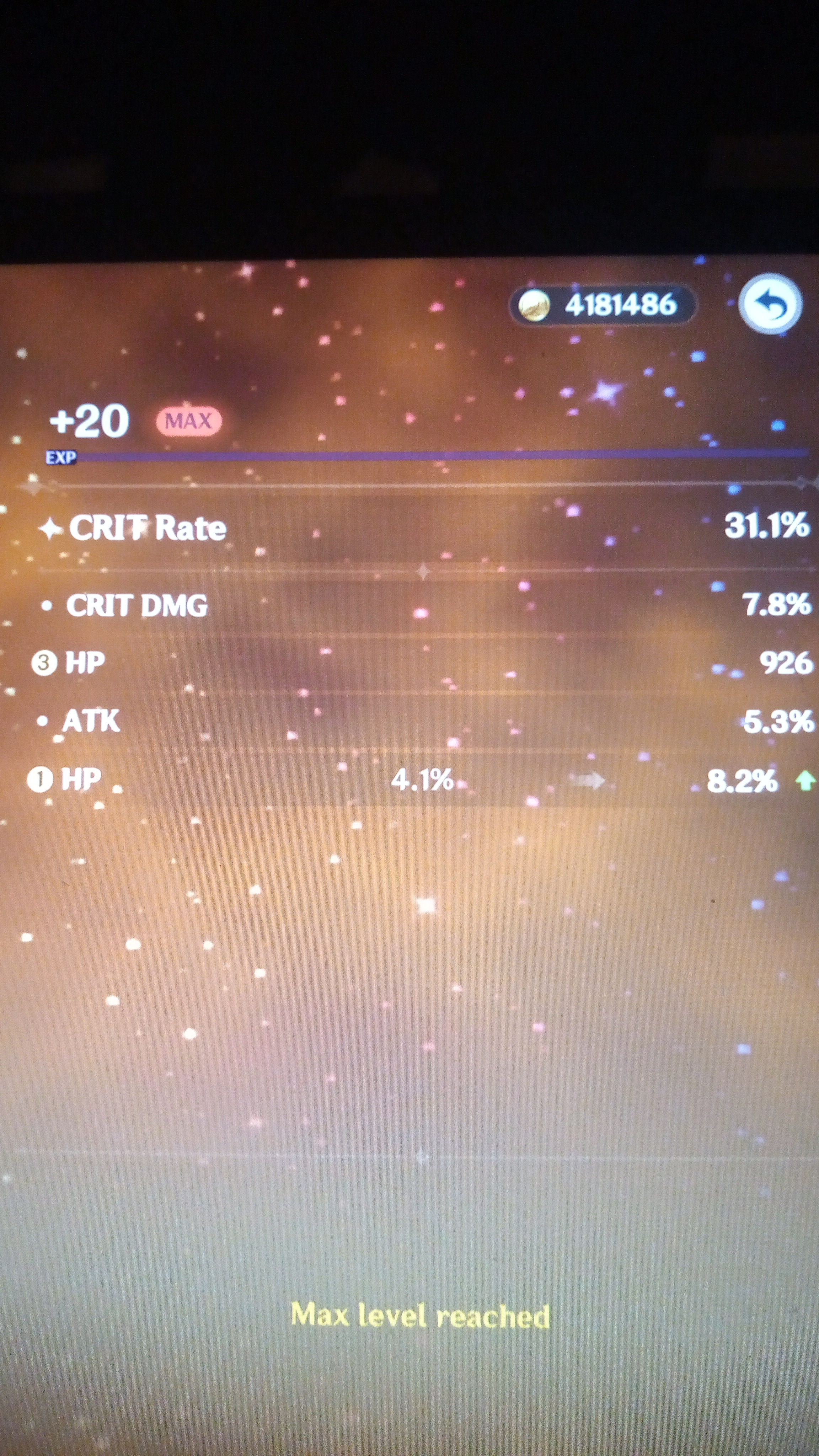 My crit circlet just went into HP 5 TIMES Genshin Impact | HoYoLAB