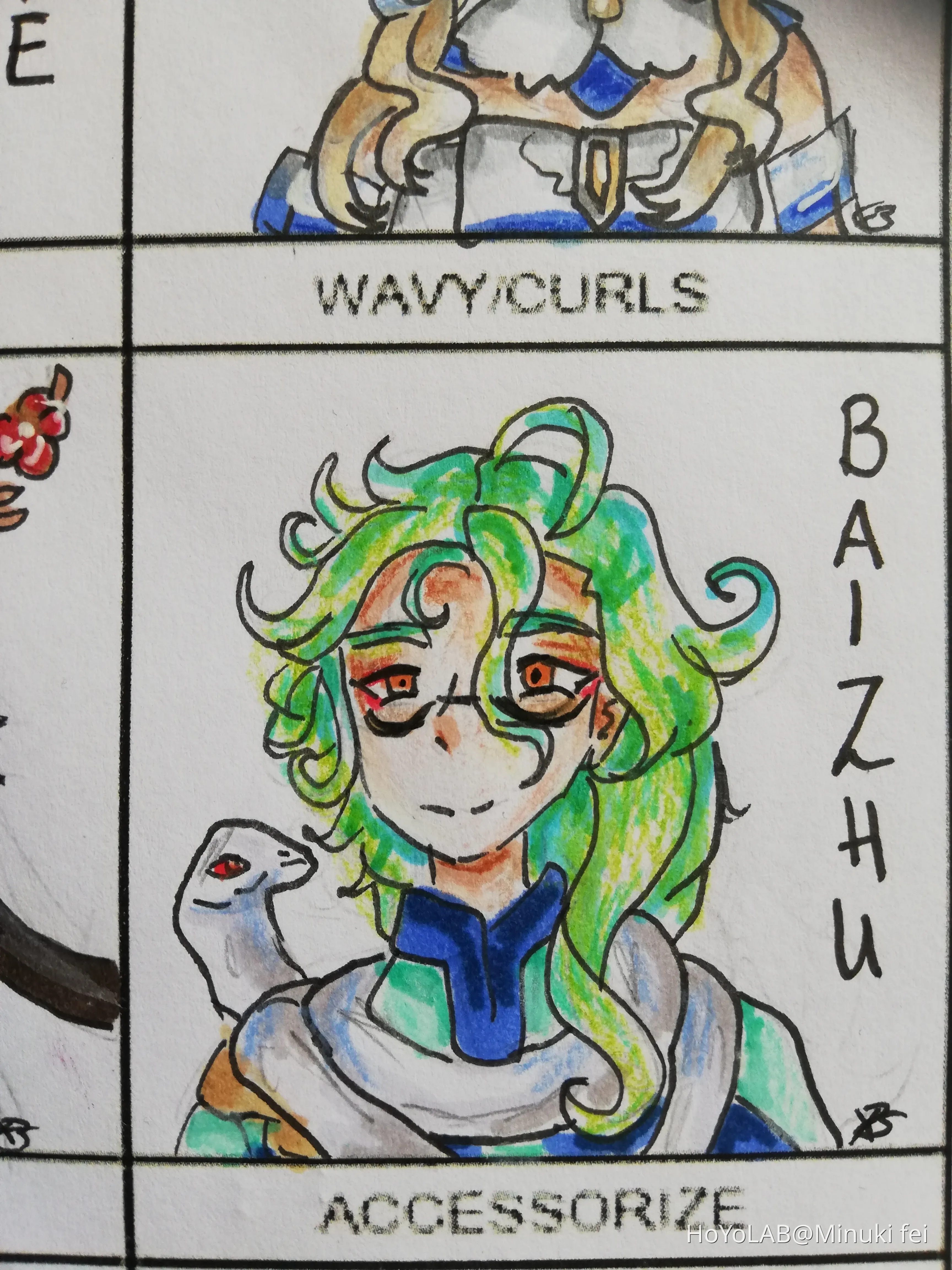 Project Challenge: Hairstyle Meme: Part 7 Baizhu Genshin Impact | HoYoLAB