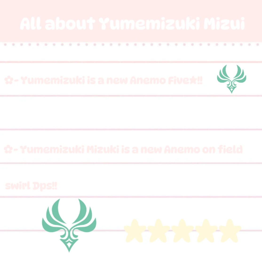 🎀How to build Yumemizuki Mizuki guide!! Genshin Impact | HoYoLAB