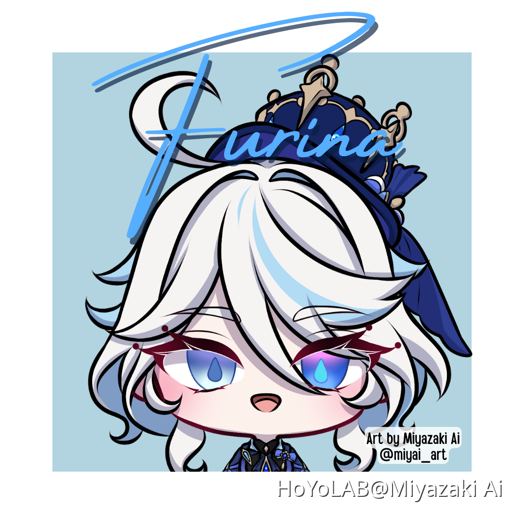 "Let my name echo in song!" (Furina chibi art) Genshin Impact | HoYoLAB