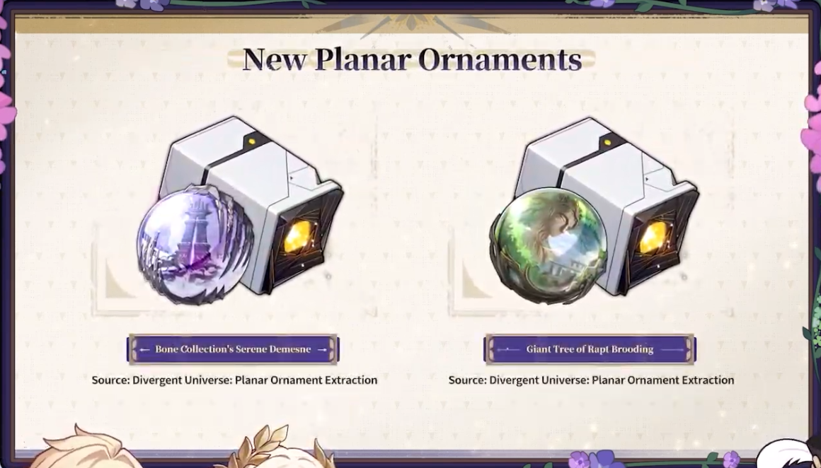 New Planar Sets Effect Reveal Honkai: Star Rail | HoYoLAB