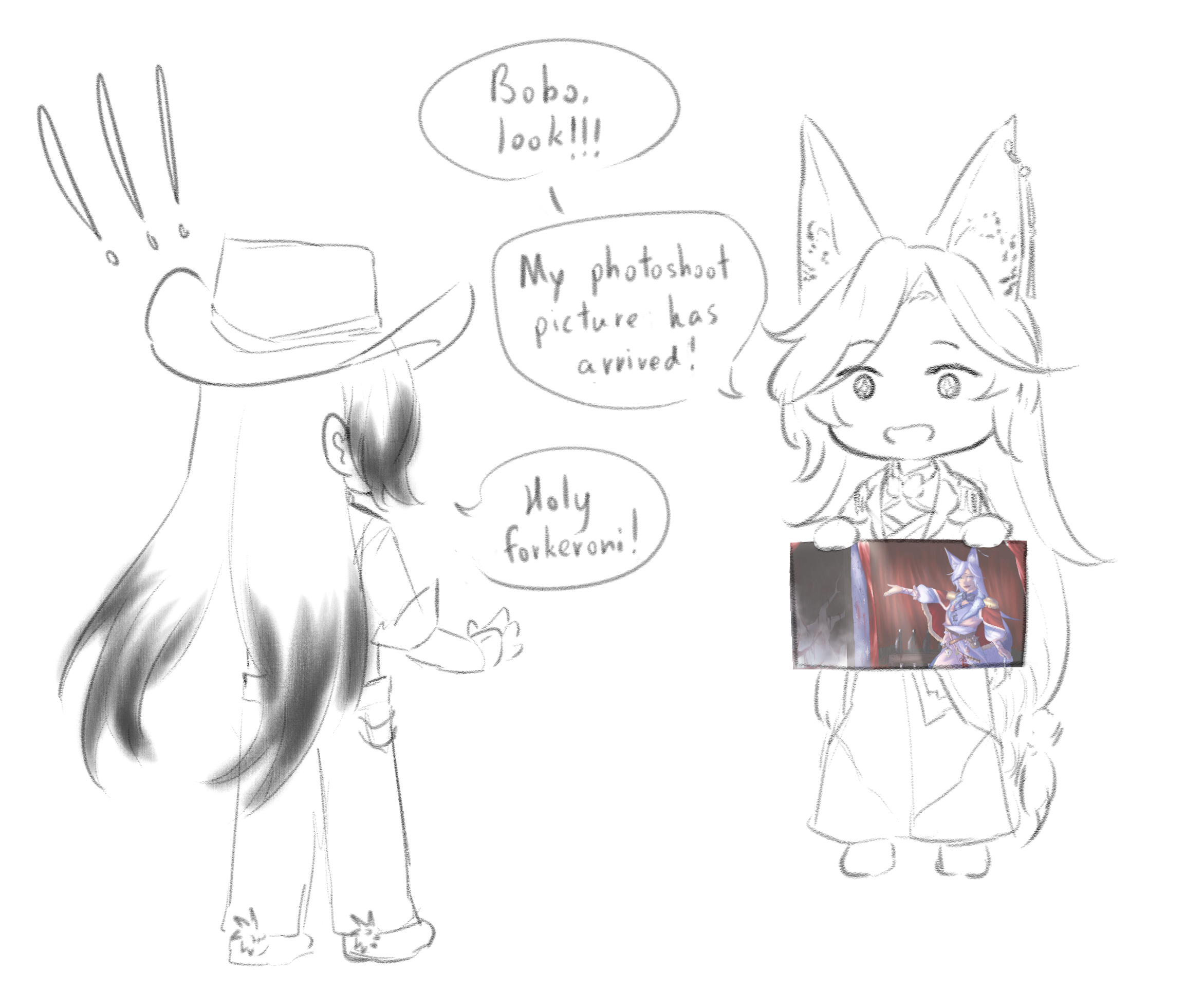 [HSR Oc] Foxglove shows off his photoshoot pic Honkai: Star Rail | HoYoLAB