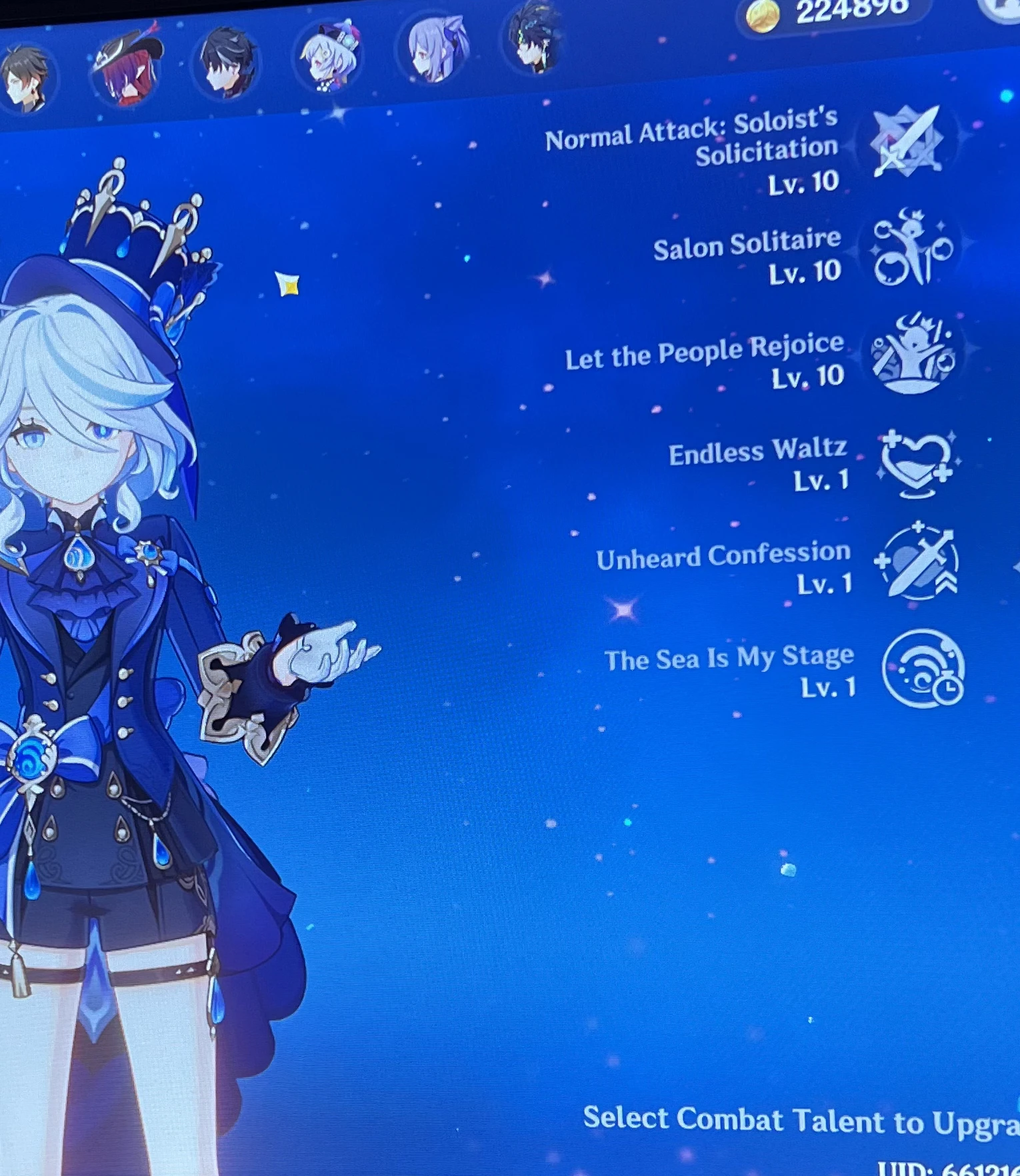 Finally Triple Crowned Furina! 👑🩵 Genshin Impact | HoYoLAB