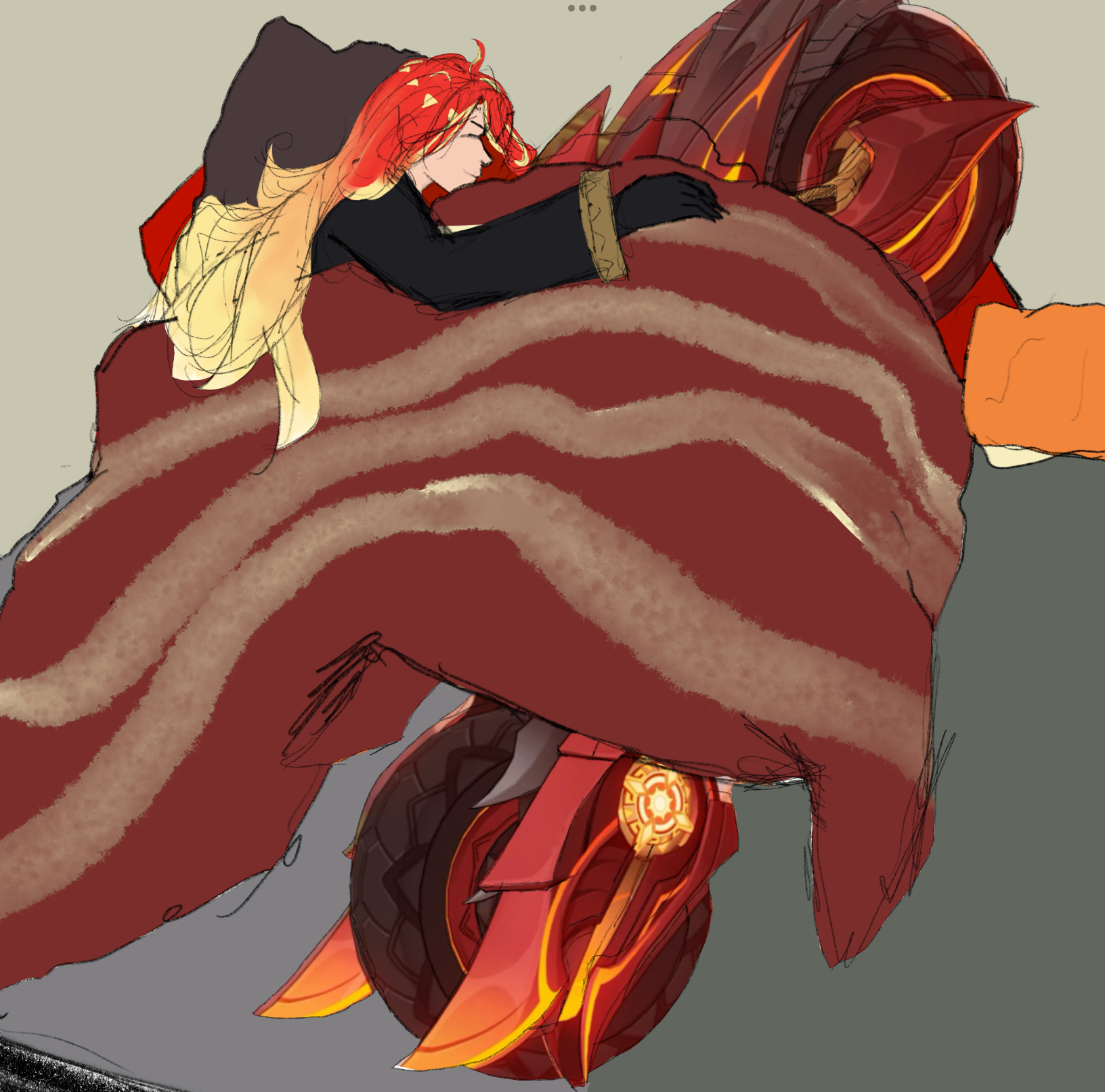 please accept my absolutely disgraceful redraw of a thing i saw on ...