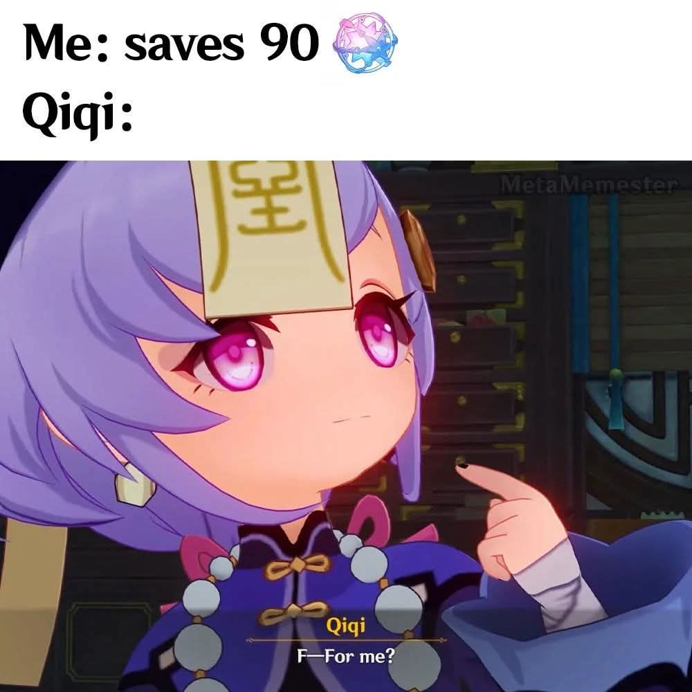 Yes Qiqi, for you only 😭 Genshin Impact | HoYoLAB