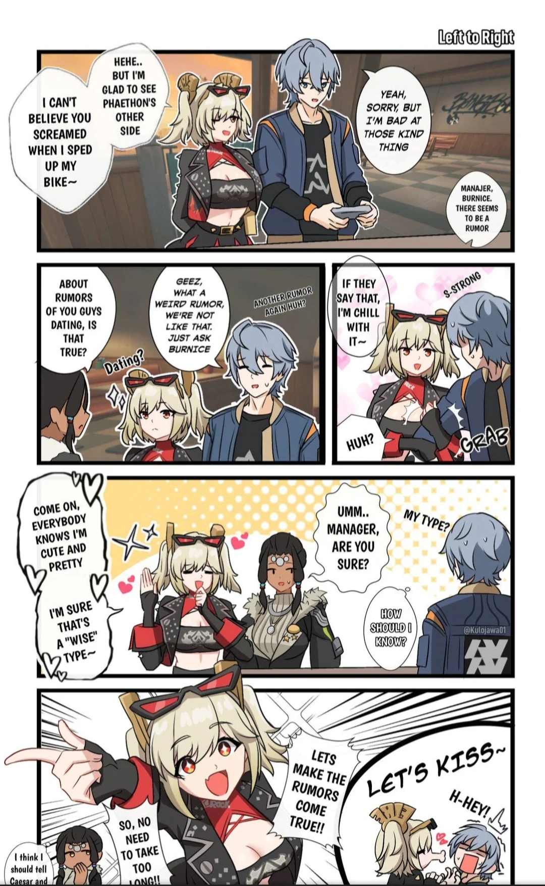 if I was wise i would love to date burnice. without hesitation, i would say YES. plz say I am ...