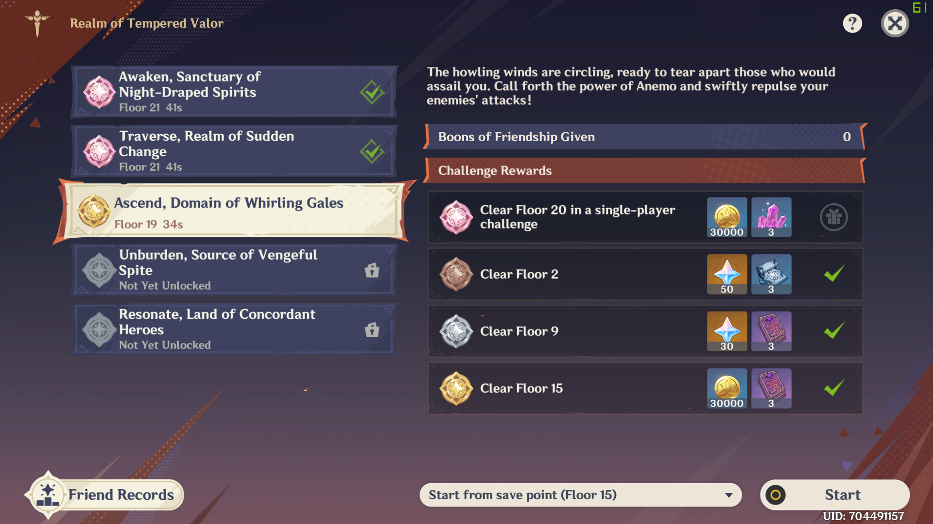 Anyone in EU server who cleared floor 20 in third stage welling to aid ...