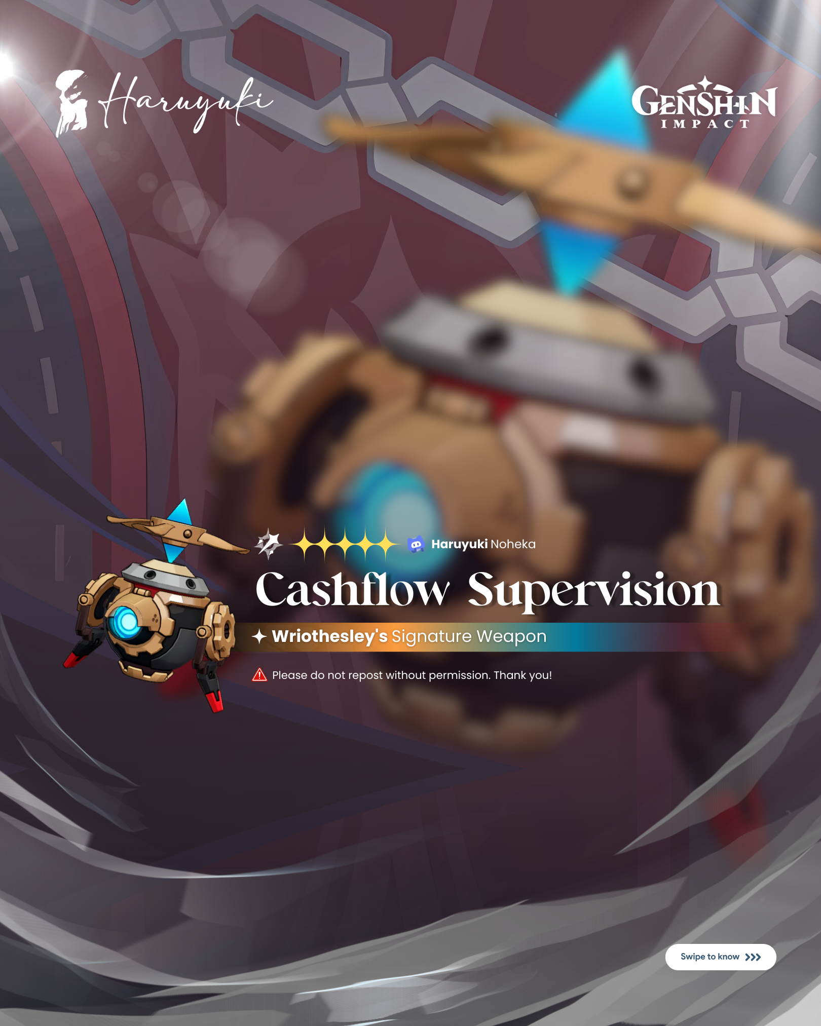 [Weapon Guide] Cashflow Supervision 🤖 Genshin Impact | HoYoLAB