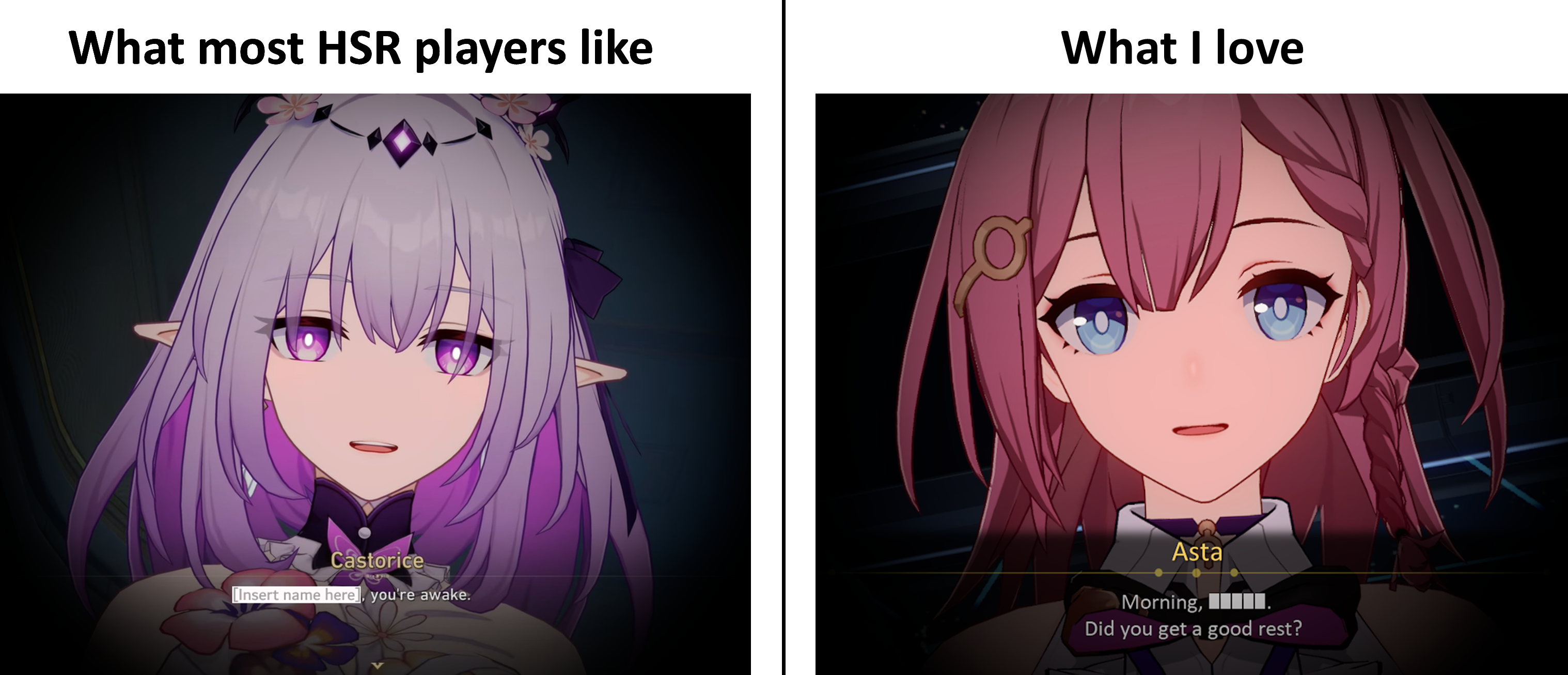What most HSR players like Vs What I like Honkai: Star Rail | HoYoLAB
