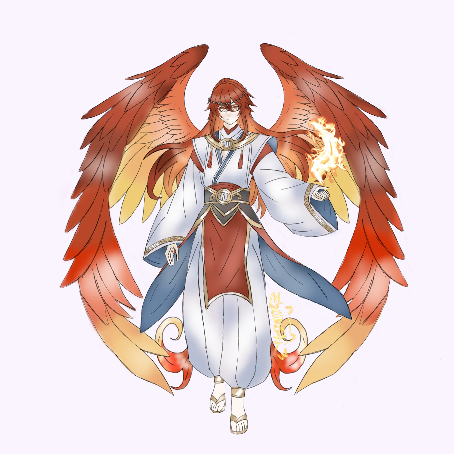 Made my last cult oc because I needed a man because man Genshin Impact ...