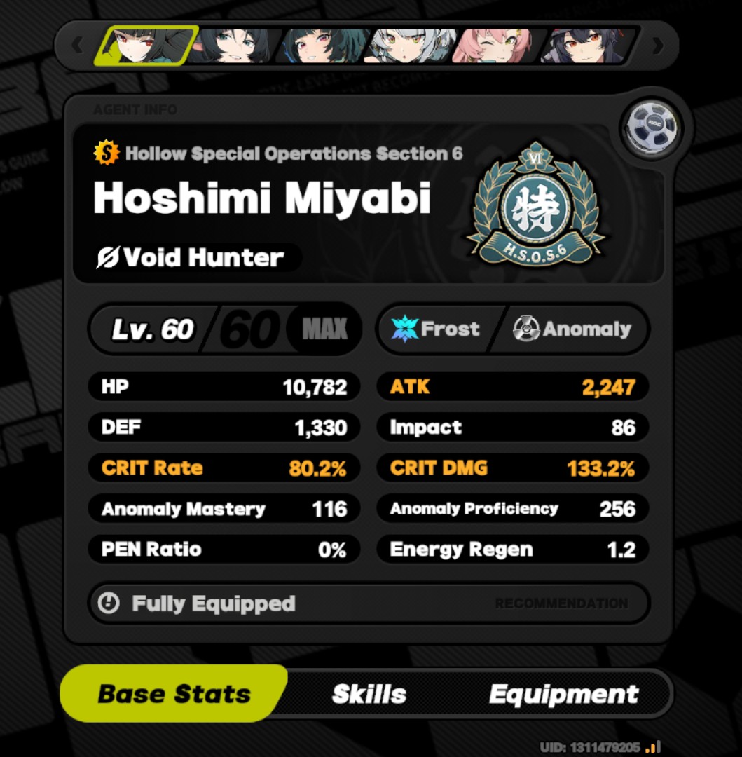 RATE MY F2P MIYABI Zenless Zone Zero | HoYoLAB