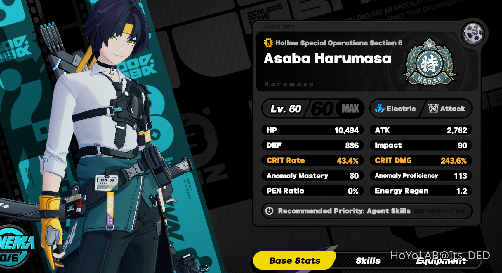 Harumasa build update Zenless Zone Zero | HoYoLAB
