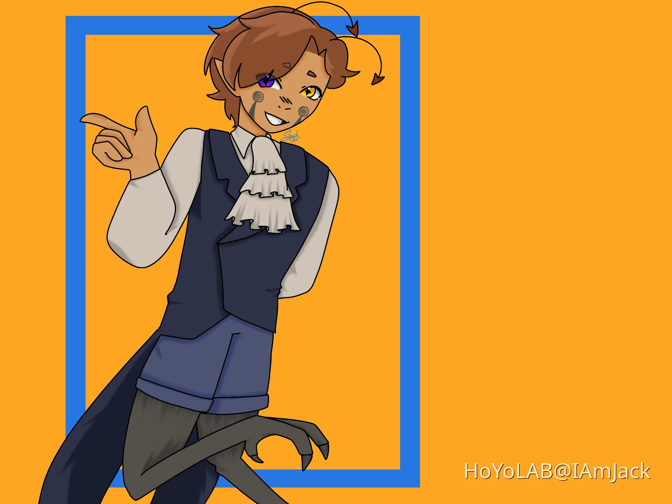 yay I finished my drawing | HoYoLAB