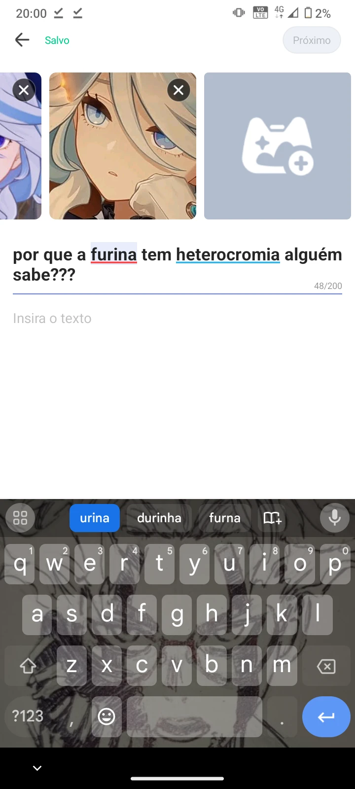 mmkkk por que a urina tem heterocromia alguém sabe??? kkkkk Genshin ...