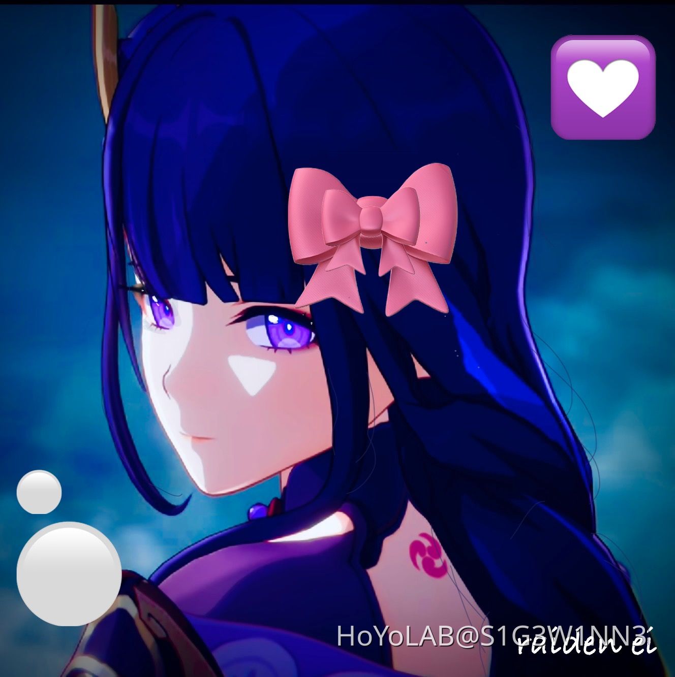 I made a Raiden ei pfp! Genshin Impact | HoYoLAB