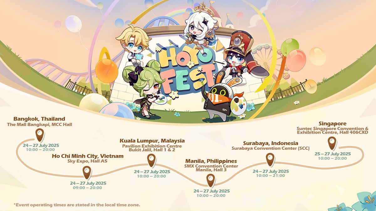 HoYo FEST 2025 is calling you – sign up now to be part of the fun ...