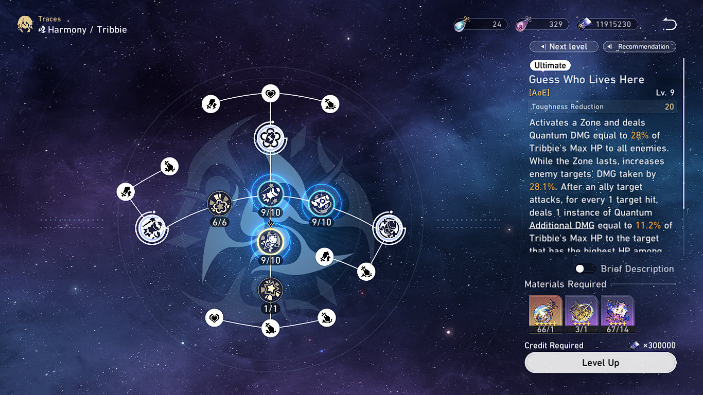 Tribbie Traces Maxed Out 😊 Honkai: Star Rail | HoYoLAB