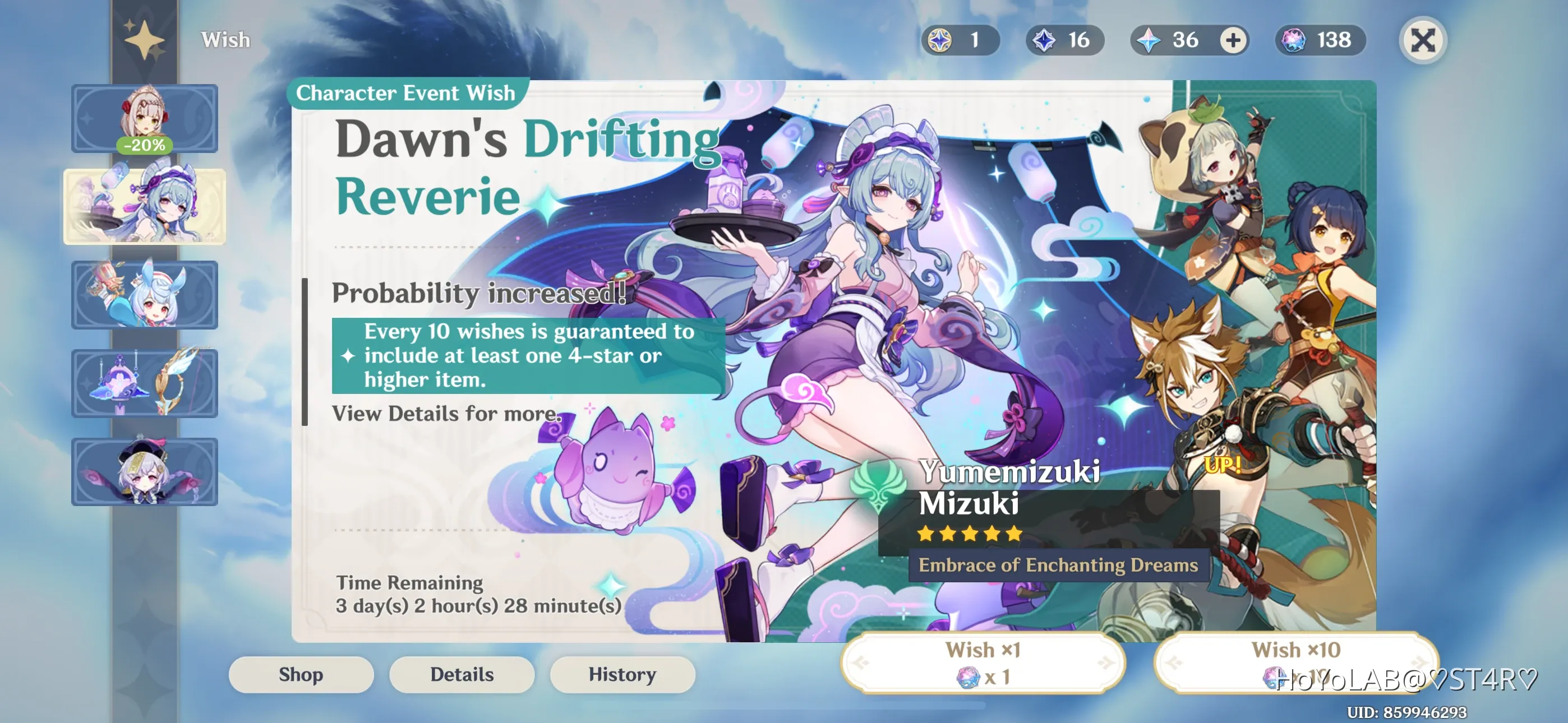 day 102 of saving for Furina and her weapon yayaay:) Genshin Impact | HoYoLAB